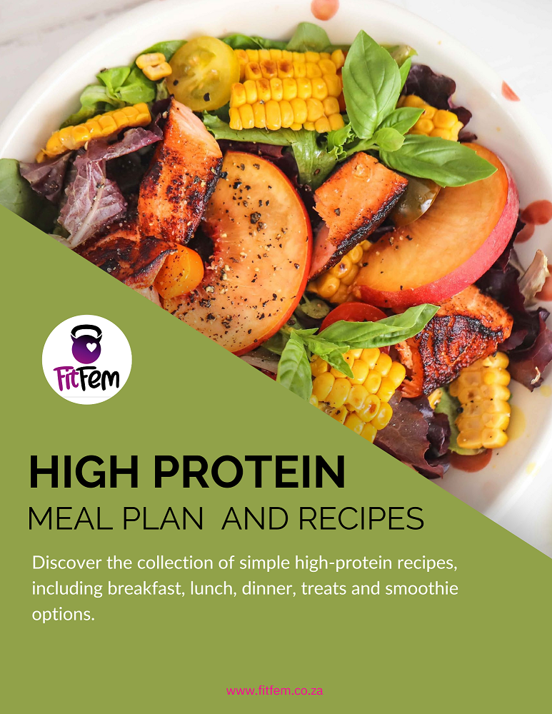 HIGH PROTEIN - RECIPE PACK - Female Fitness South Africa FITFEM